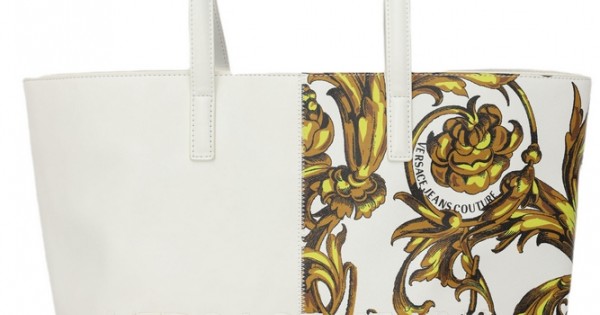 ΤΣΑΝΤΑ ΓΥΝΑΙΚΕΙΑ VERSACE JEANS COUTURE WHITE | YoursFashion