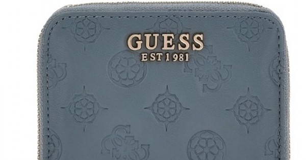 GUESS LA FEMME SLG SMALL ZIP AROUND ΑΞΕΣΟΥΑΡ ΠΟΡΤΟΦΟΛΙ ΓΥΝΑΙΚΕΙΟ GREY