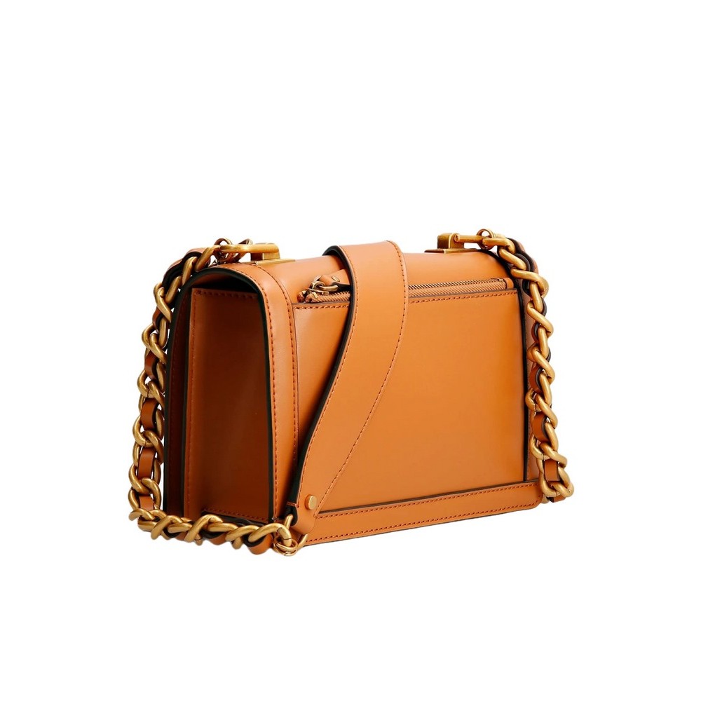 ΤΣΑΝΤΑ ABEY CROSSBODY FLAP ΓΥΝΑΙΚΕΙΑ GUESS TAN