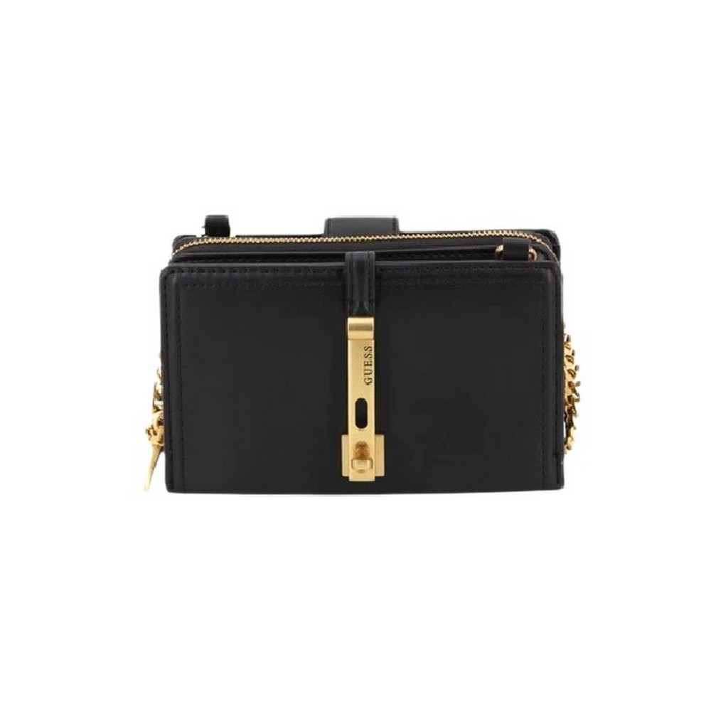 GUESS JAMES MINI GIRLFRIEND XBODY ΤΣΑΝΤΑ ΓΥΝΑΙΚΕΙΑ BLACK