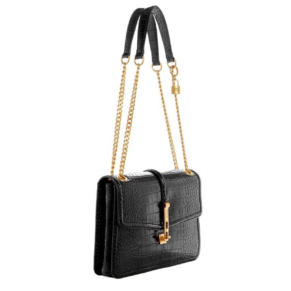 GUESS JAMES CONVERTIBLE XB ΤΣΑΝΤΑ ΓΥΝΑΙΚΕΙΑ BLACK